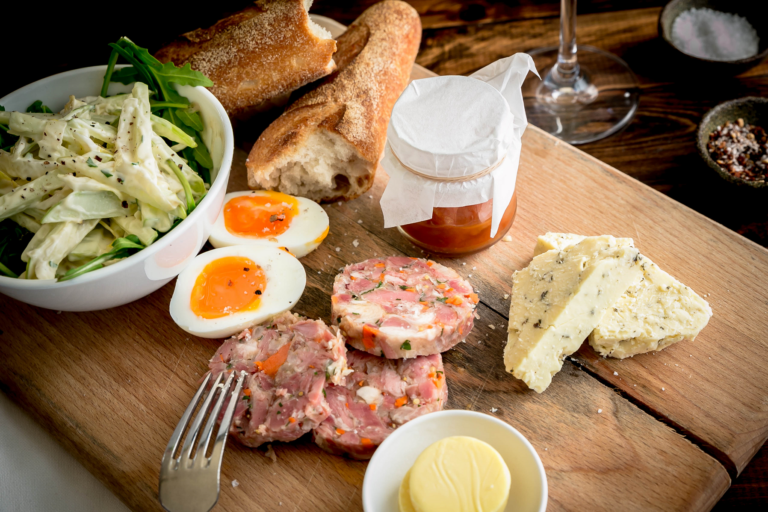 Paul Kavanagh's Pork Terrine, Pear & Potato Relish - Lyndey Milan