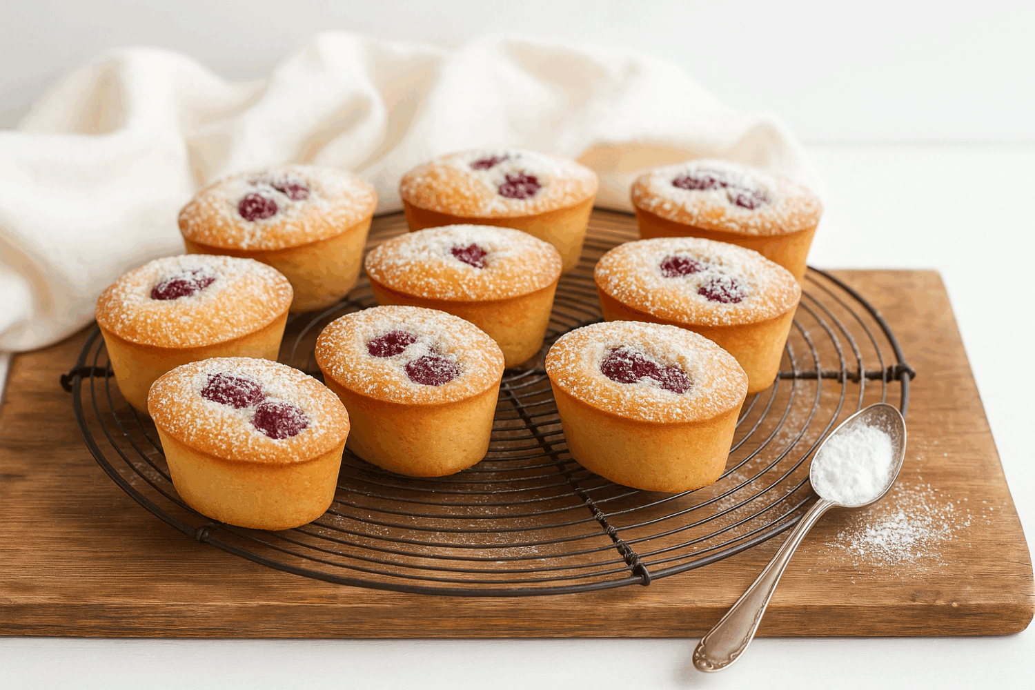 Berry Friands - Lyndey Milan